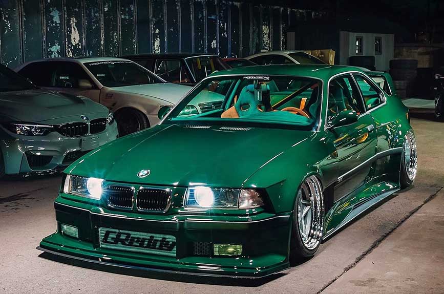 The Kyza Ciptakan BMW E36 M3 Ekstrem di Jepang | Bimmer.ID