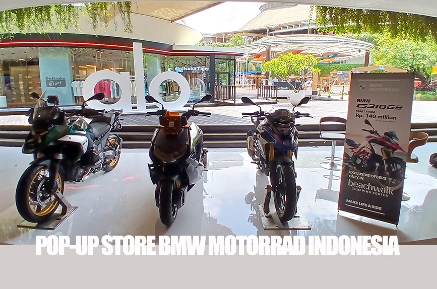 Komplit, Pop-Up Store BMW Motorrad Indonesia Buka di Bali | Bimmer.ID