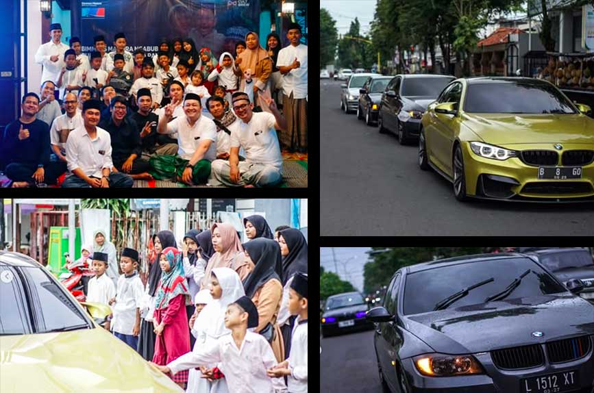 Bimmers Madura Gelar City Touring Bersama Anak Yatim | Bimmer.ID
